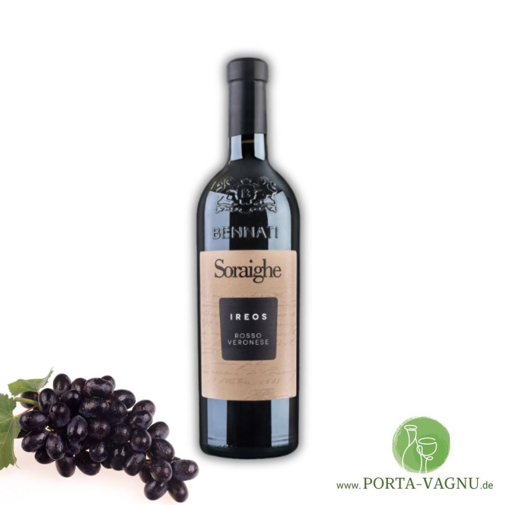 Italienischer Rotwein Ireos Rosso Veronese IGT